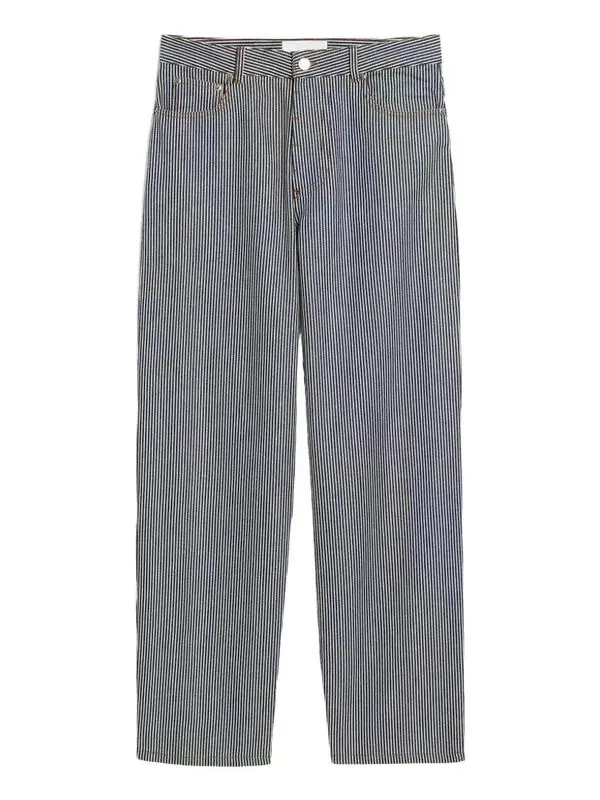 AMI Paris Cotton Baggy Jeans - Blue