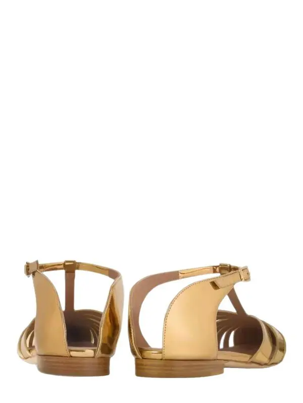 MALONE SOULIERS Jennifer Caged Sandals - Neutrals