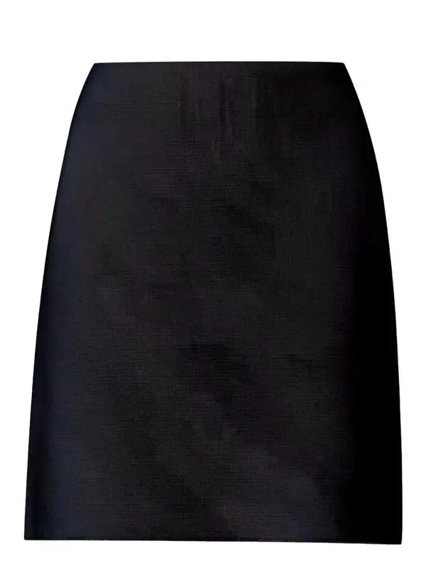Fabiana Filippi Fine-knit Mini Skirt - Black
