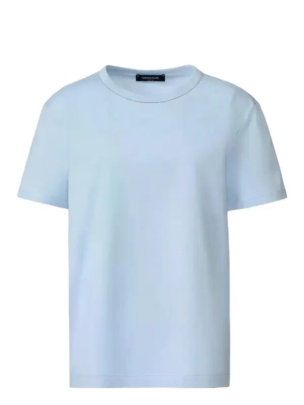 Fabiana Filippi Jersey Crew Neck T-shirt - Blue