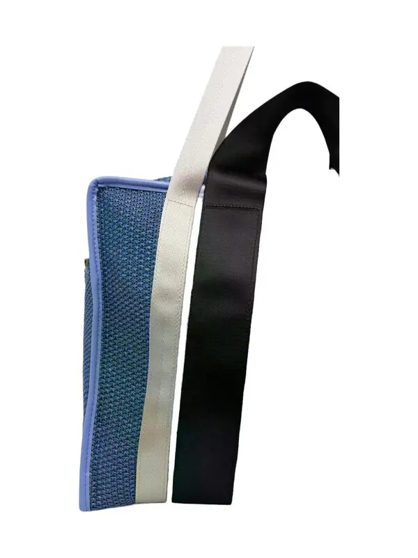 BENETTON Contrast-strap Tote Bag - Blue