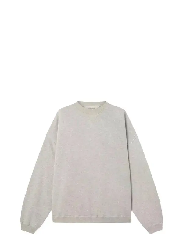 GOLDEN GOOSE Crew-neck Cotton Sweatshirt - Grey