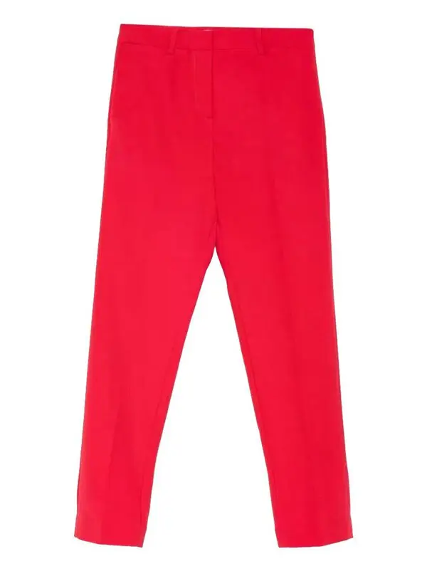 SIMONA CORSELLINI Tailored Trousers - Red