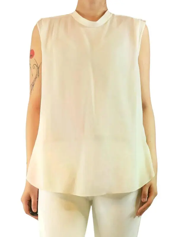 3.1 Phillip Lim Sleeveless Silk Blouse - Neutrals
