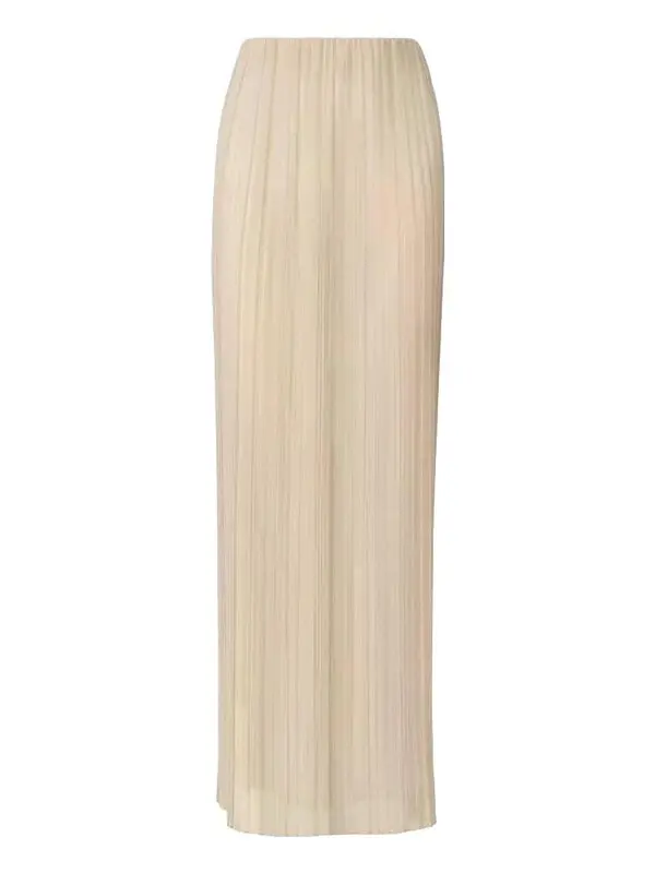 Fabiana Filippi Pleated Maxi Skirt - Neutrals
