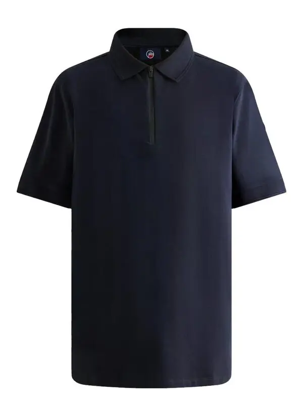 Fusalp Anatole Zip-fastening Short-sleeve Polo Shirt - Blue