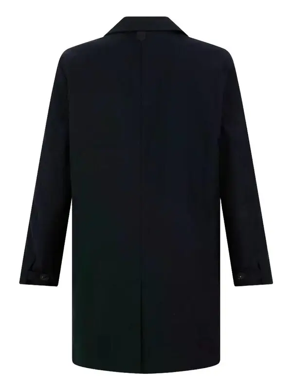 Canali Concealed-fastening Coat - Blue
