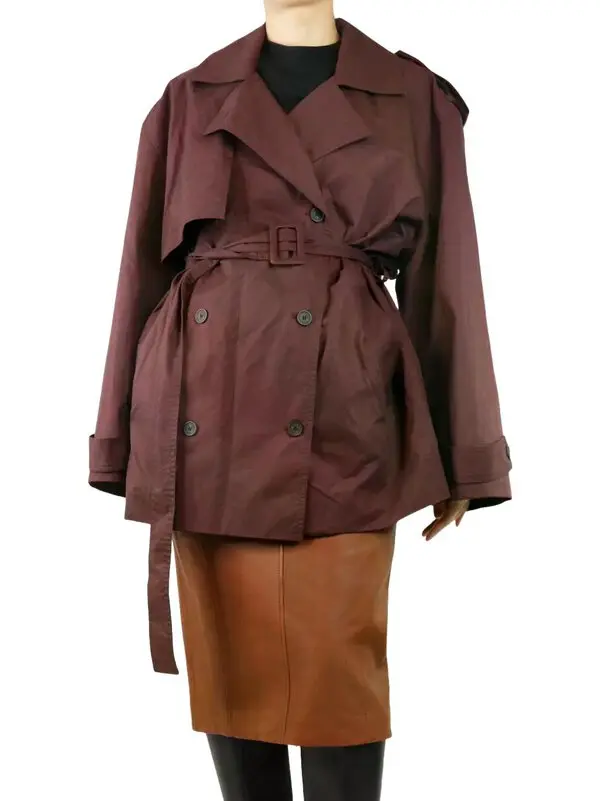 MARCELLA Gaia Belted Trench Coat - Brown