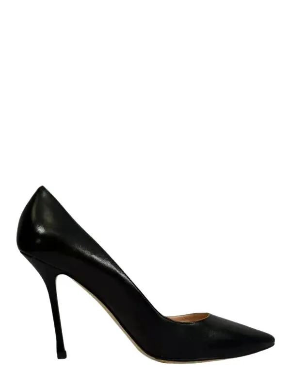 SERGIO ROSSI Godiva Pointed-toe Pumps - Black