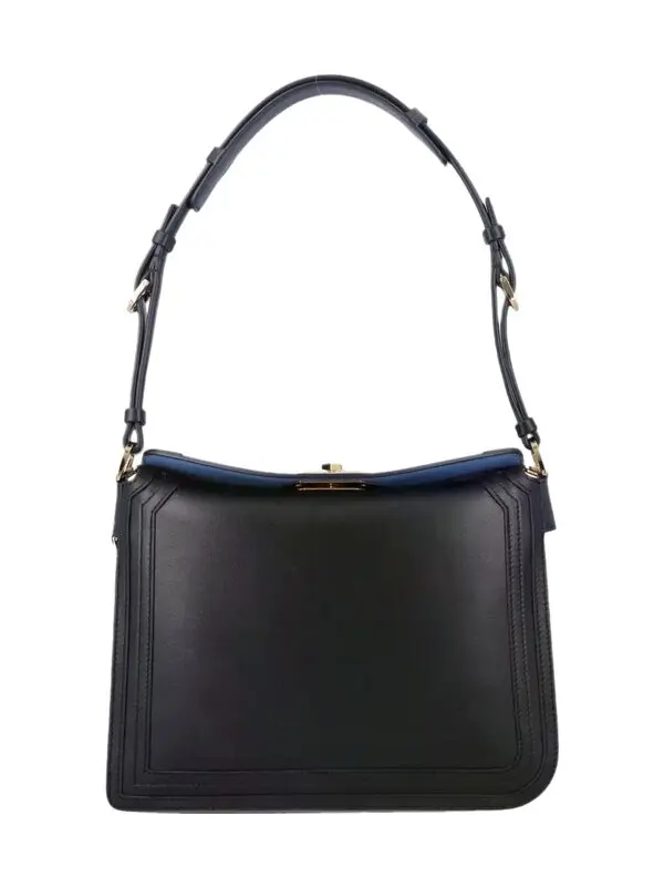 LANVIN Compagnon Leather Tote Bag - Black