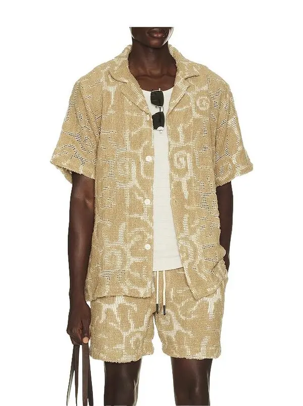 Oas Sunero Cuba Shirt In . Also - Beige