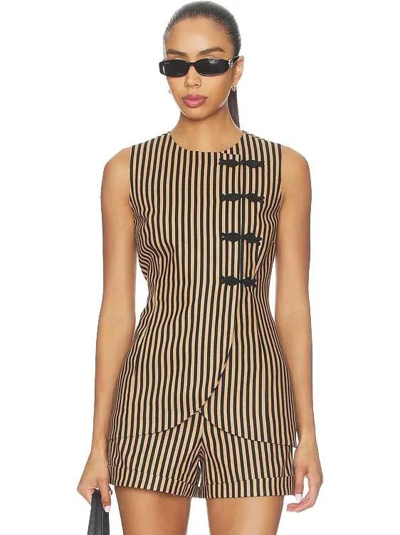 SIMONMILLER Mavis Linen Top In . Also - Multi