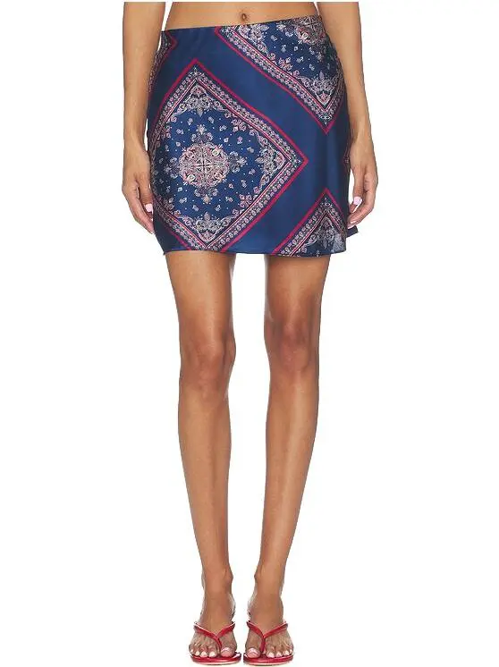 Cami Nyc Aviva Mini Skirt In . Also - Blue