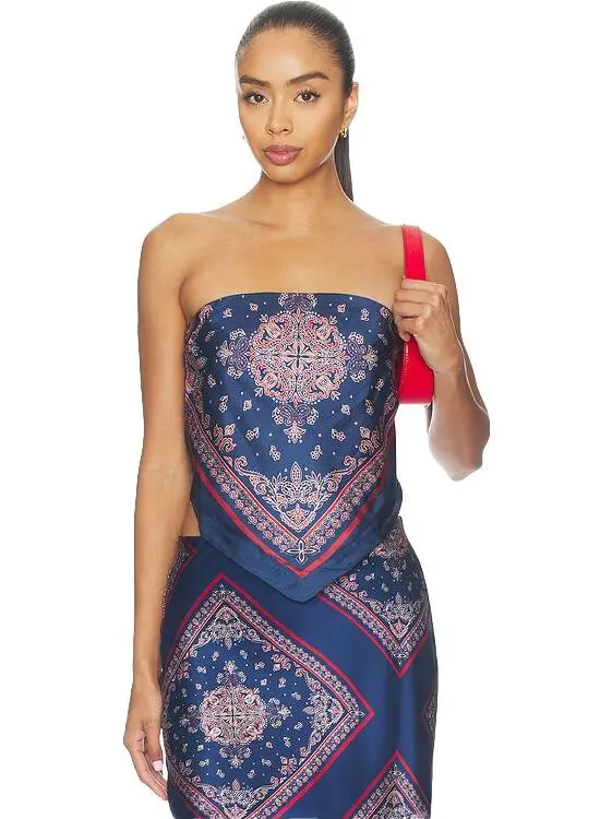Cami Nyc Juli Strapless Camisole - Blue