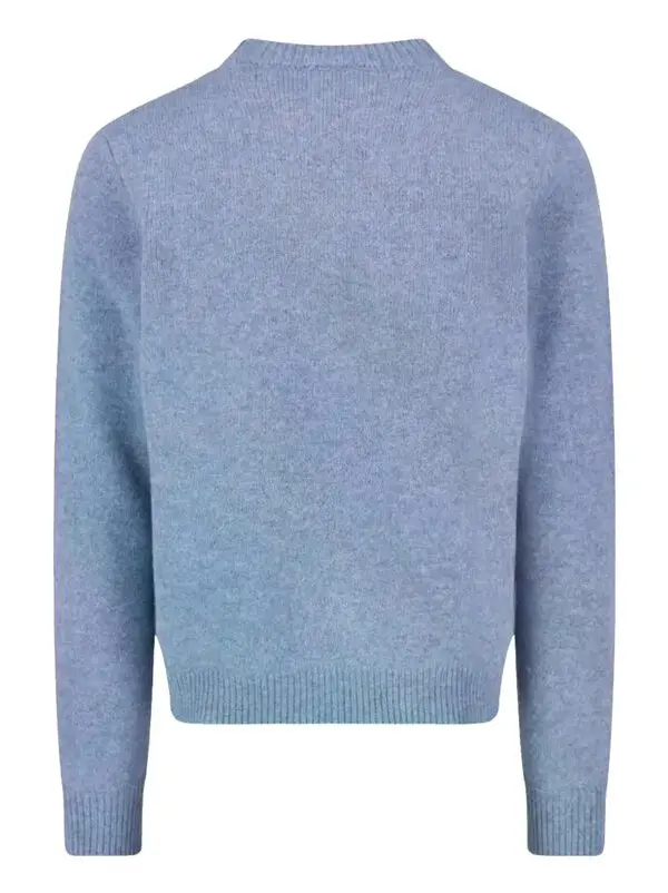 A.p.c. Edmond Logo-embroidered Sweater - Blue