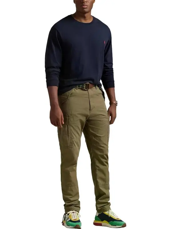 Polo Ralph Lauren Embroidered-logo Sweatshirt - Blue