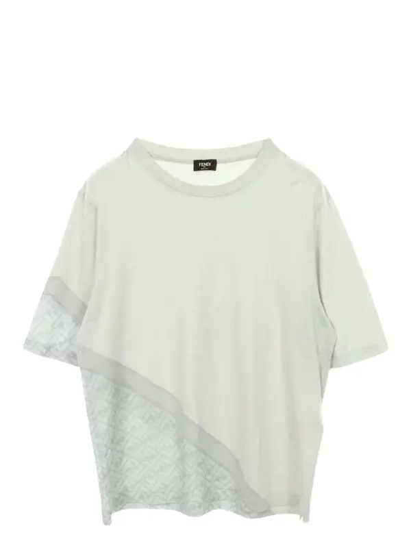Fendi 2010s Zucca T-shirt - Grey