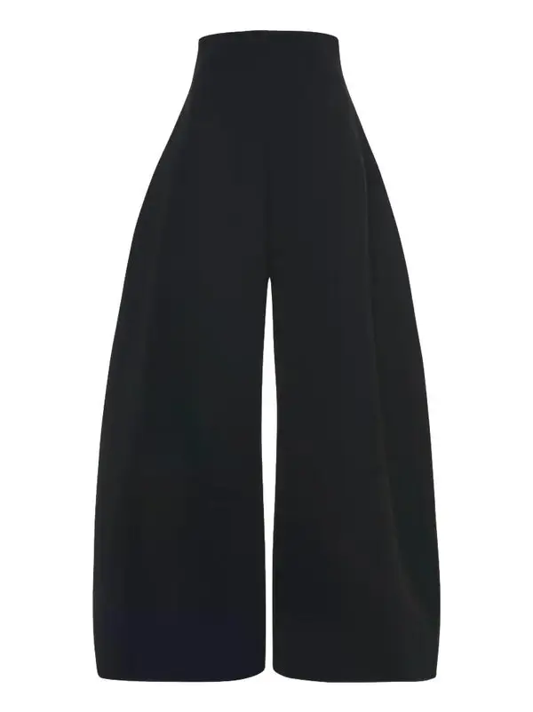 A.W.A.K.E. Mode High-rise Rounded Trousers - Black