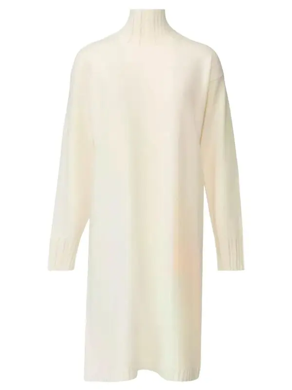 Fabiana Filippi Monili-chain High-neck Midi Dress - Neutrals