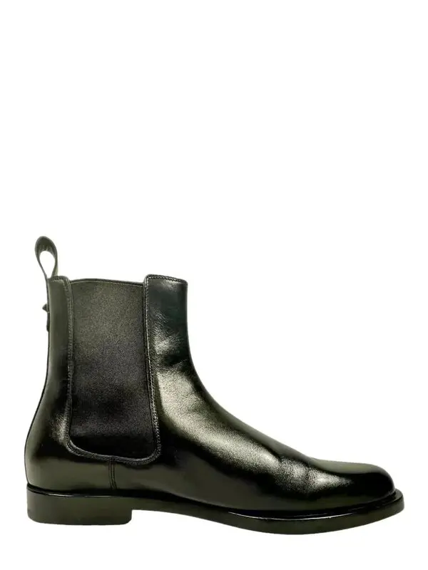 Valentino Garavani Studded Leather Chelsea Ankle Boots - Black