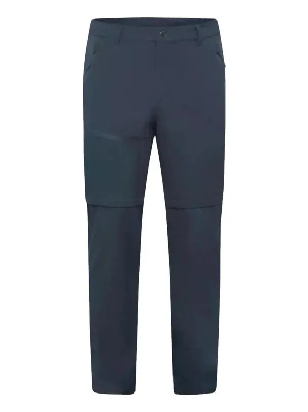 JACK WOLFSKIN Zip-off Straight-leg Trousers - Blue