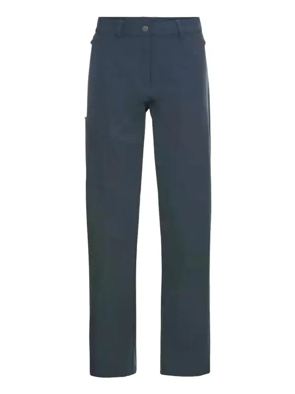 JACK WOLFSKIN Logo Print Straight Leg Trousers - Blue
