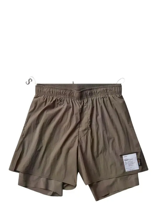 Satisfy Justice Techsilk Layered Shorts - Brown
