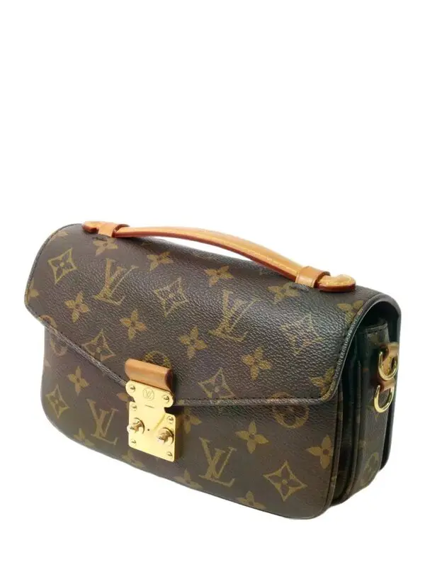 LOUIS VUITTON Monogram Pochette Metis 2-way Bag - Brown