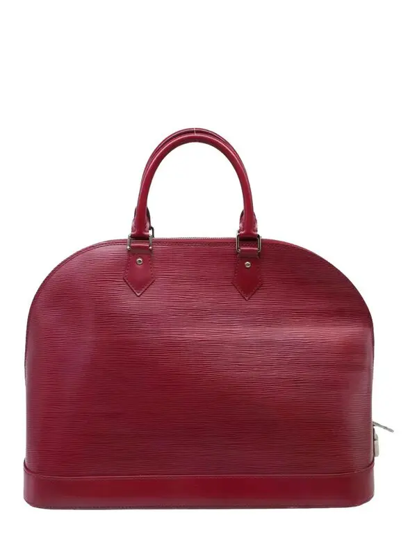 LOUIS VUITTON Alma Mm Top Handle Bag - Red