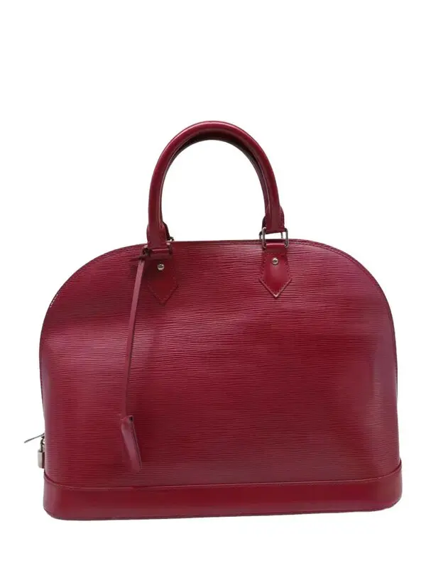 LOUIS VUITTON Alma Mm Top Handle Bag - Red