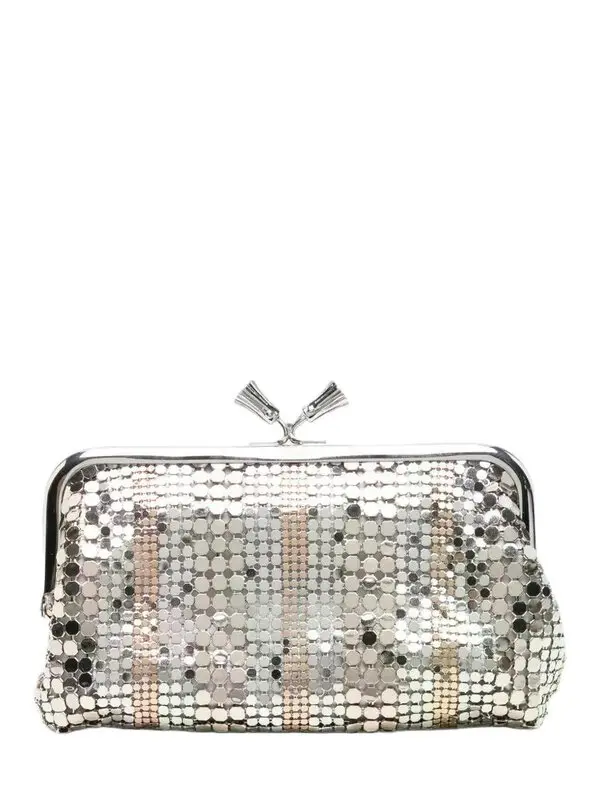 ANYA HINDMARCH Maud Clutch Bag - Silver