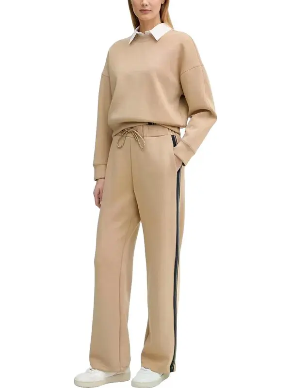 BENETTON Side-stripe Track Pants - Neutrals