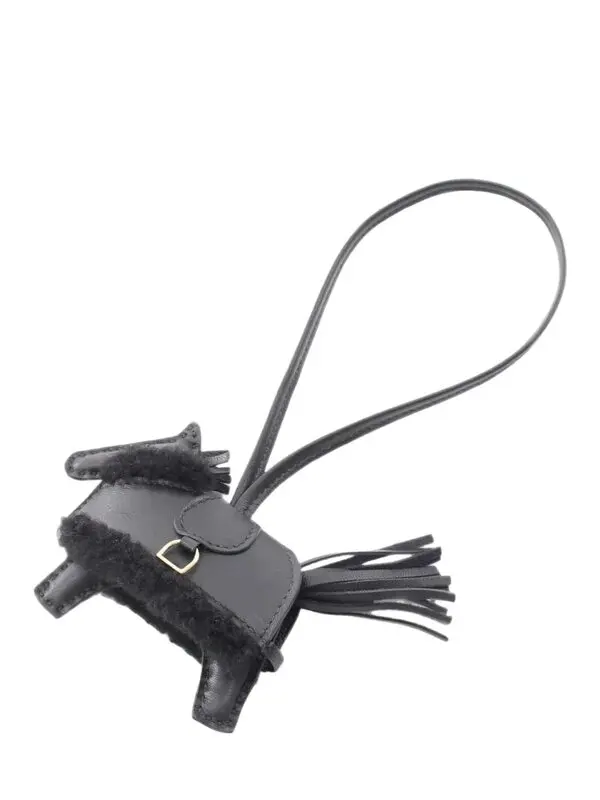 Hermès Rodeo Pm Bag Charm - Black