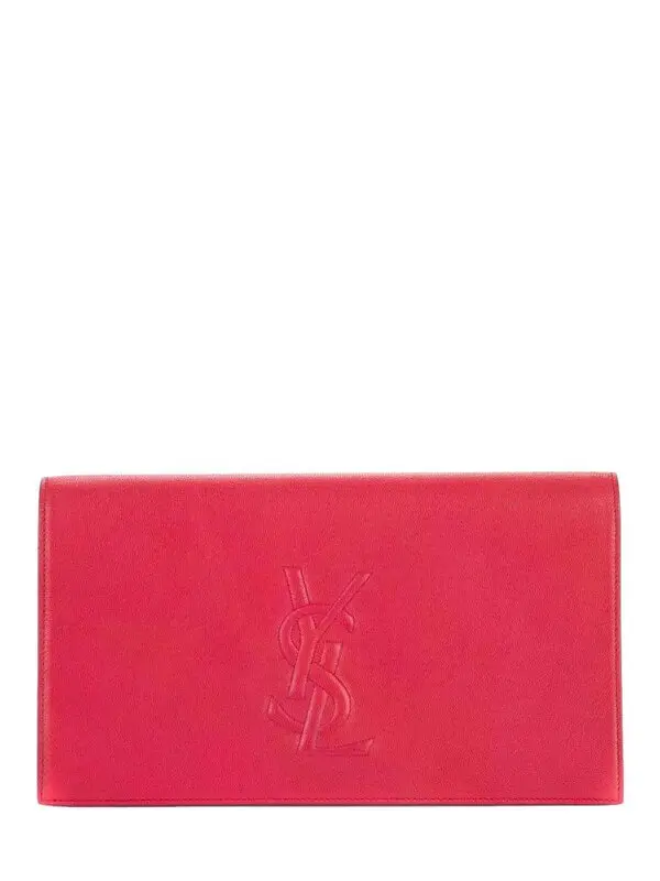 Saint Laurent Belle De Jour Clutch Bag - Red