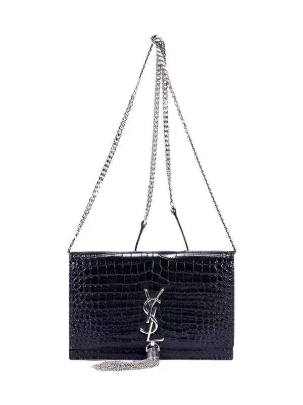Saint Laurent Kate Tassel Shoulder Bag - Black