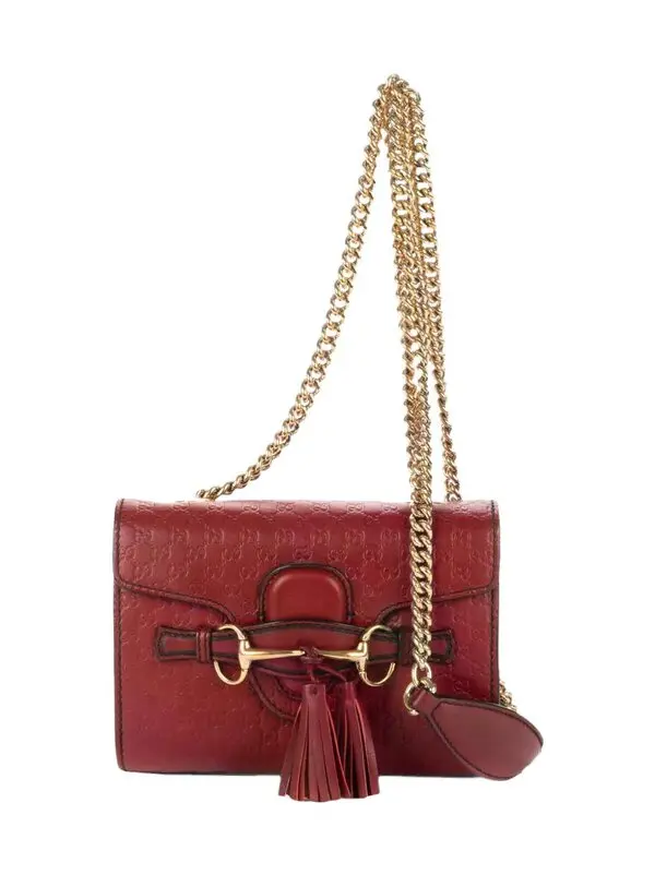 Gucci Emily Shoulder Bag - Red