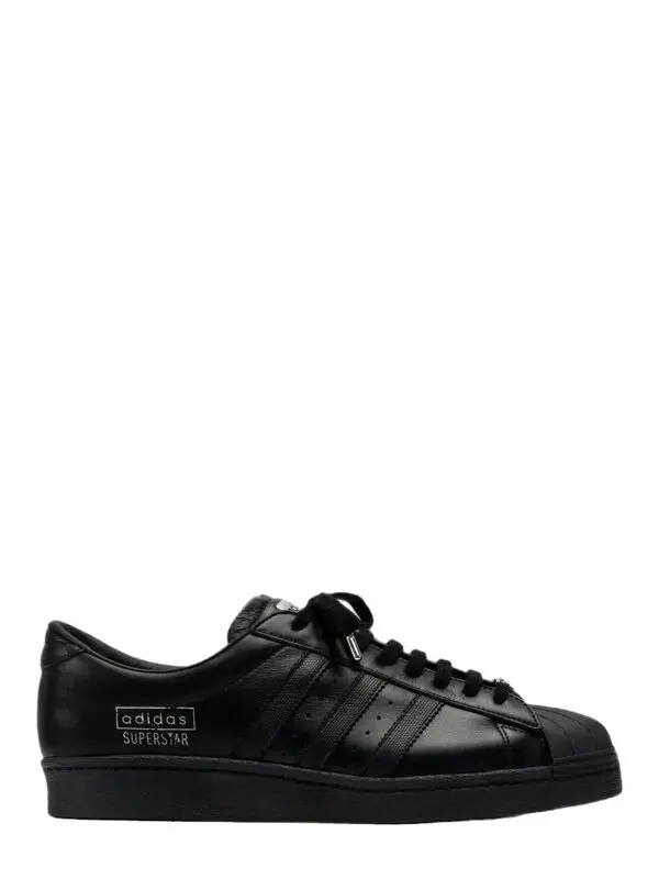 Adidas Superstar A-type Shell-toe Sneakers - Black