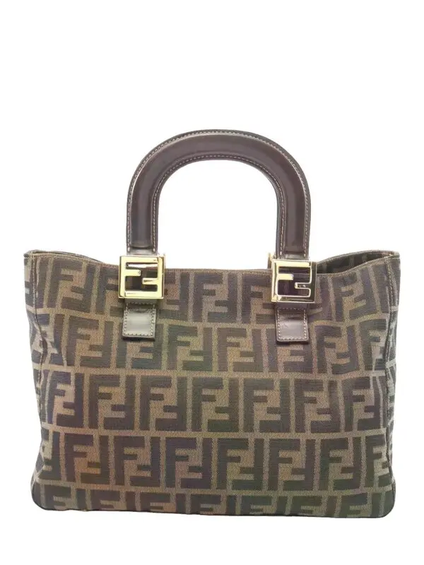 Fendi Zucca Tote Bag - Brown