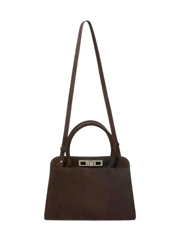 Fabiana Filippi Suede Tote Bag - Brown