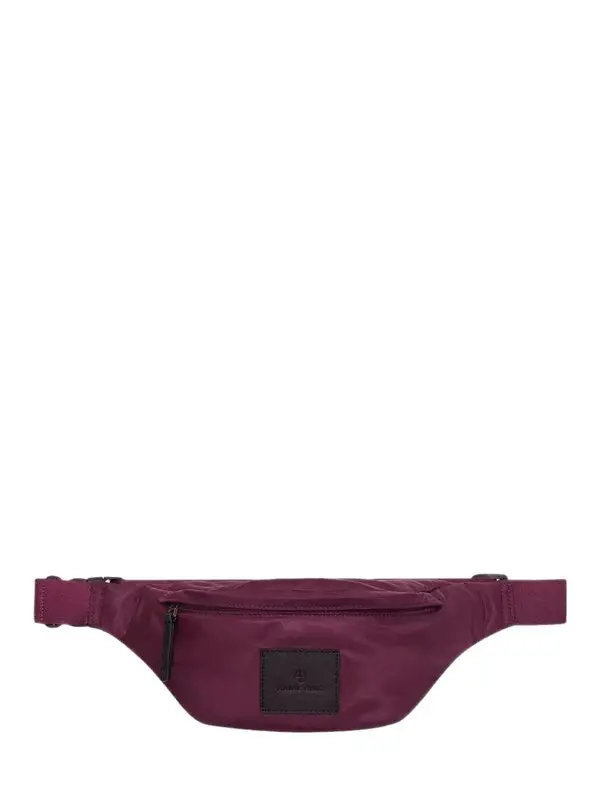 ANINE BING Leon Small Waist Bag In Nylon - Red