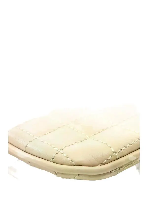 Celine Medium Quilted C Crossbody Bag - Neutrals