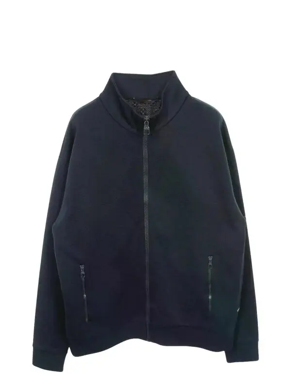 LOUIS VUITTON Navy Monogram Track Jacket - Blue