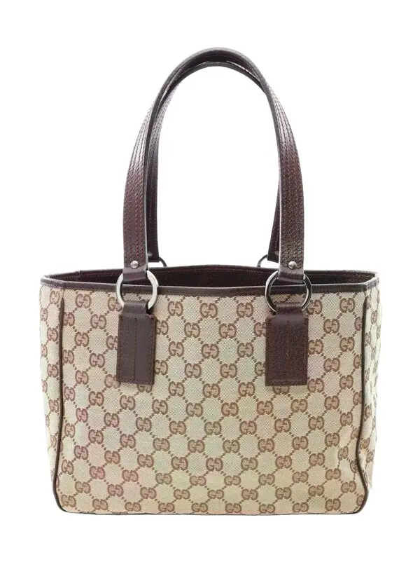 Gucci Gg Canvas Tote Bag - Neutrals