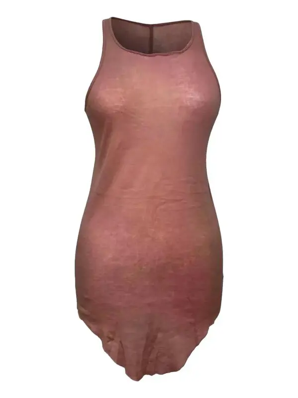 Rick Owens Elongated Tank Top - Pink