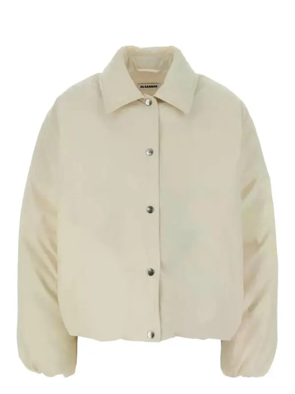 JIL SANDER Quilted Down-feather Jacket - Neutrals