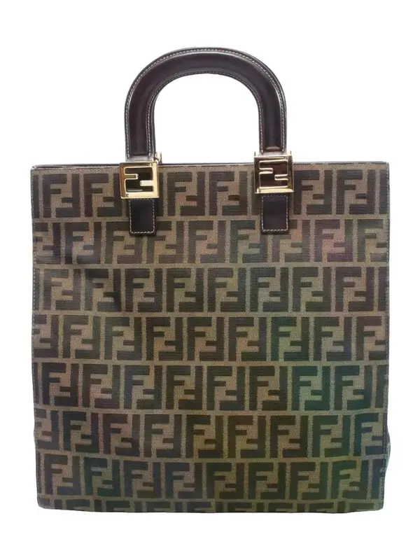 Fendi Zucca Tote Bag - Brown