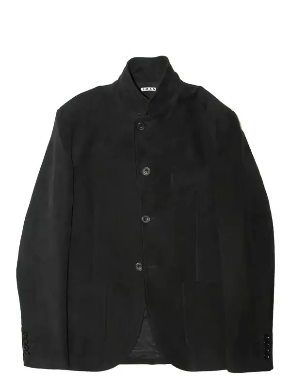 3MAN Buttoned Jacket - Black