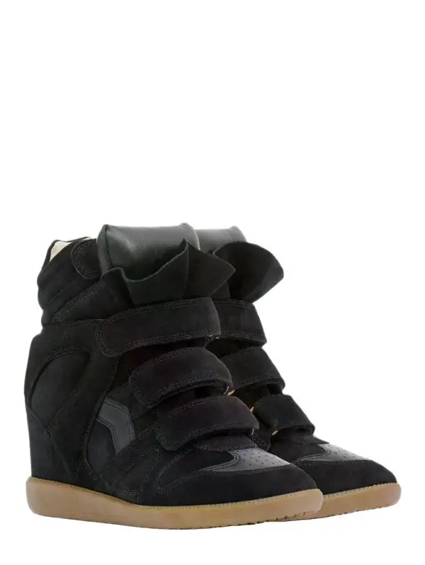Isabel Marant Étoile Bekett Wedge Sneakers - Black
