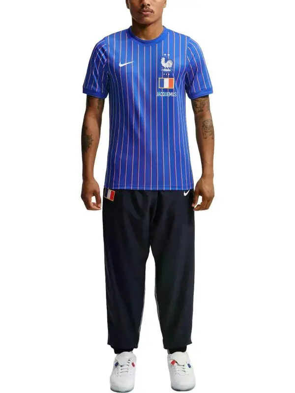 Nike France X Jacquemus Striped T-shirt - Blue
