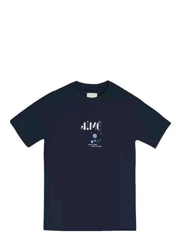 Aimé Leon Dore Logo-print Short-sleeve T-shirt - Blue